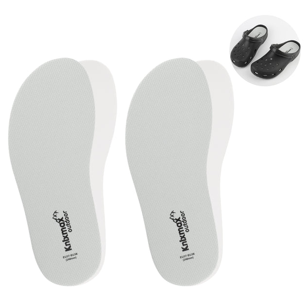2 Pair Men Women Comfort Shoe Insoles for Crocs Clogs Garden Shoes Wor ...
